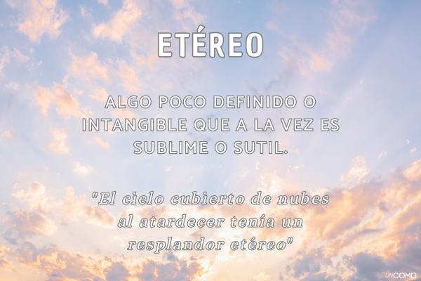 Palabras raras con significados bonitos en español