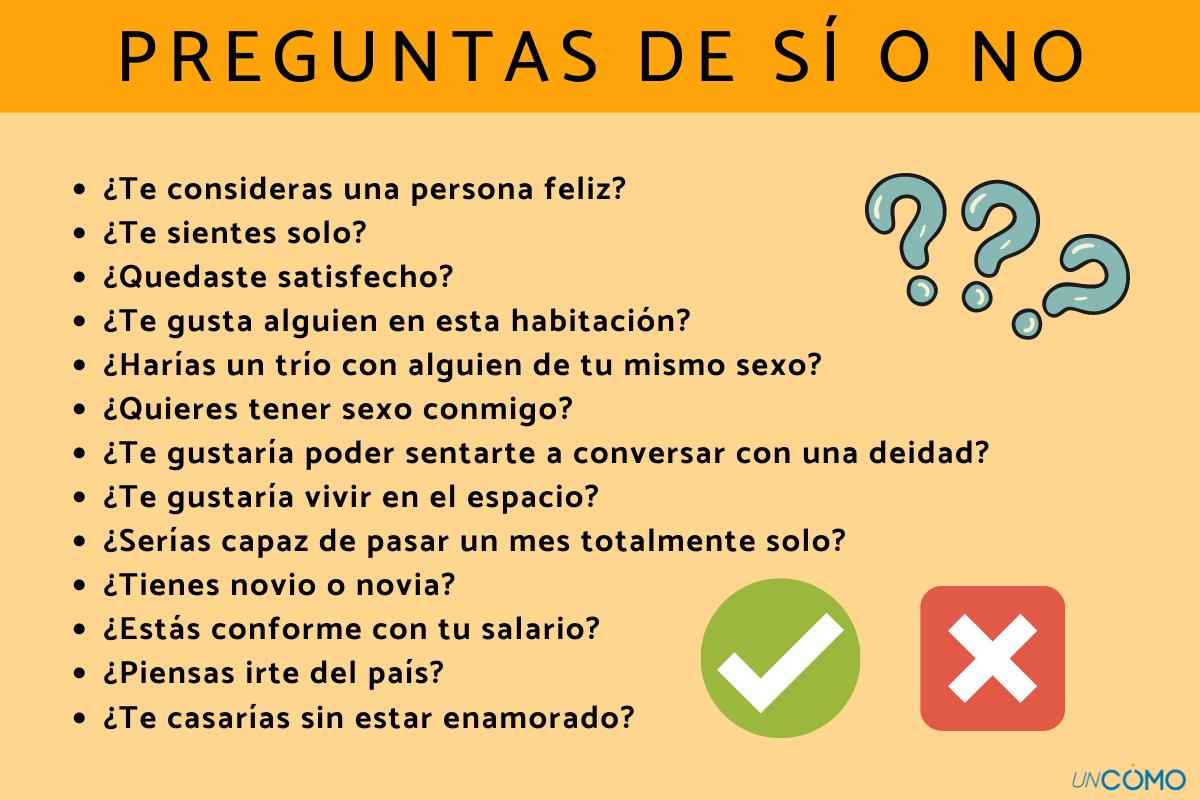+105 preguntas de sí o no - Incómodas, salseantes e interesantes para ...