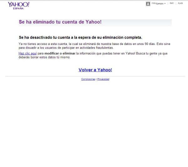 Cómo cerrar una cuenta de Yahoo correo - 4 pasos