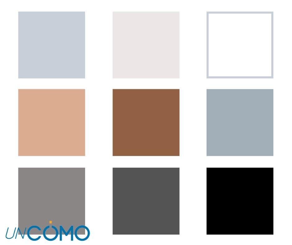 Cuáles son los COLORES NEUTROS - Clasificación y Combinación