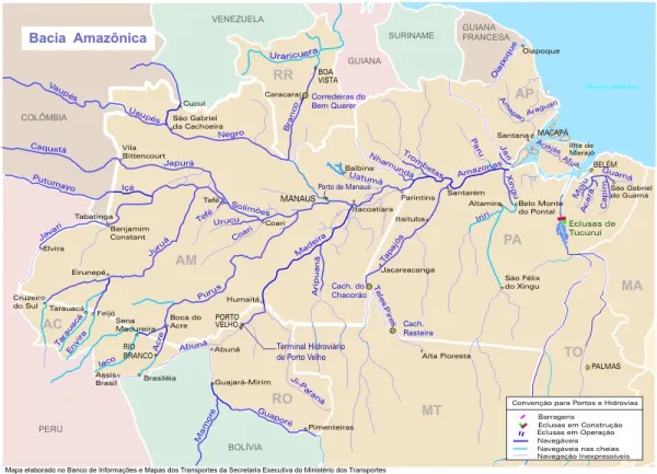 Rio Amazonas No Mapa Mundial Eventos Climáticos Extremos Na América