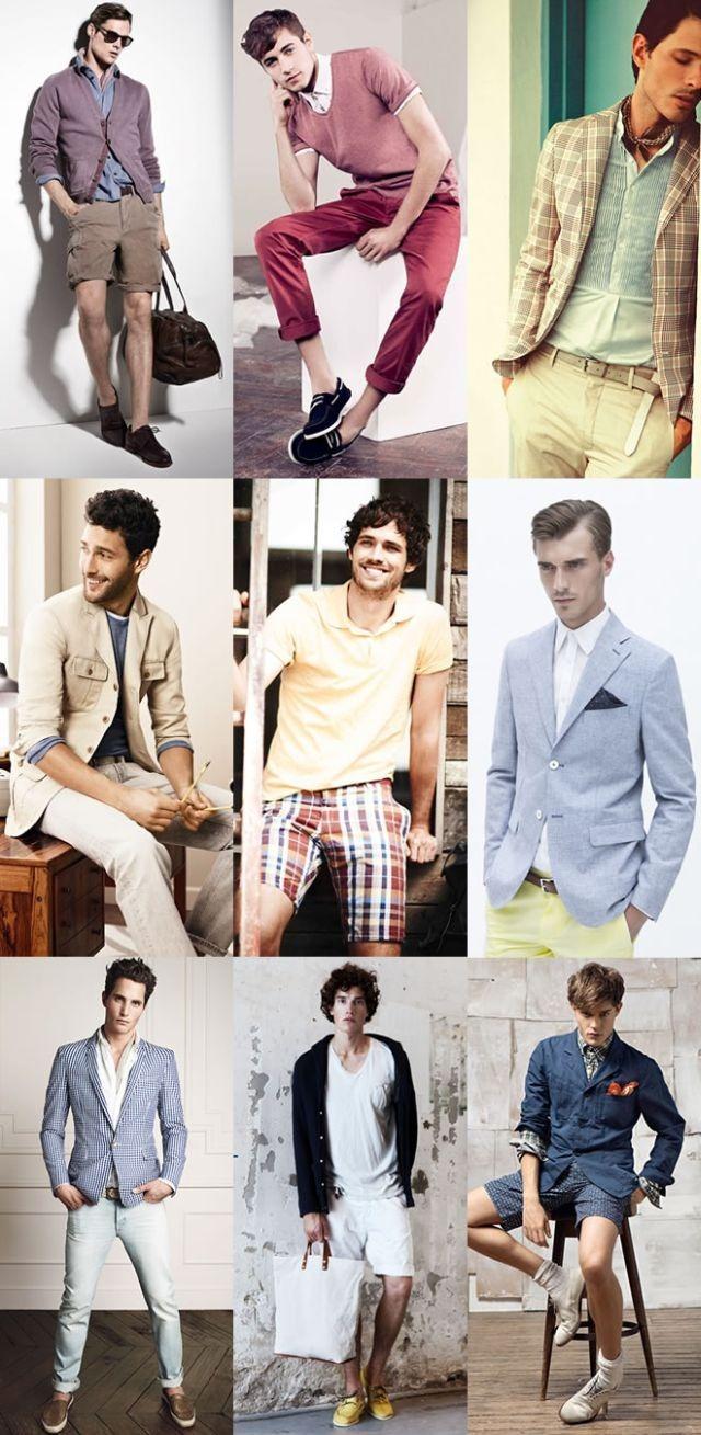 Cómo combinar colores en la ropa de hombre