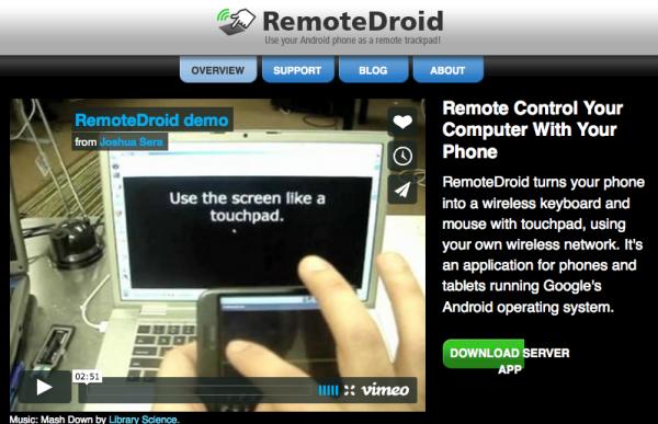 Cómo convertir tu smartphone Android en el ratón del ordenador