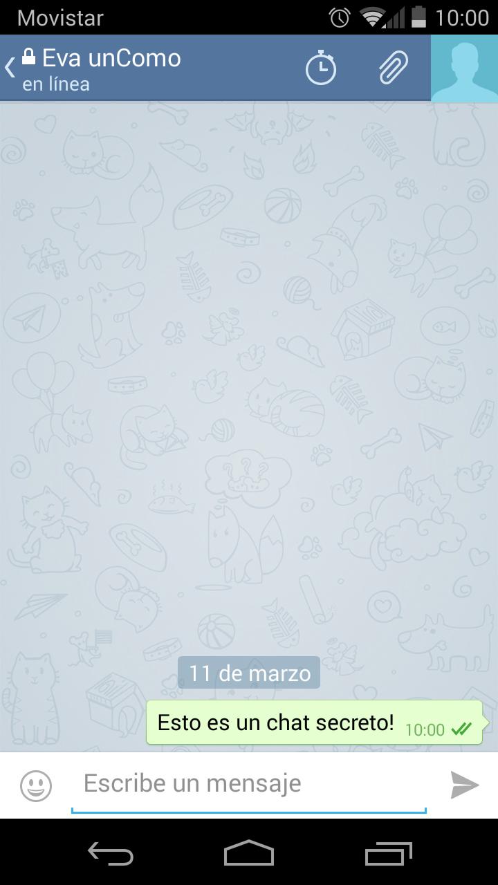 Cómo crear un chat secreto en Telegram - 7 pasos