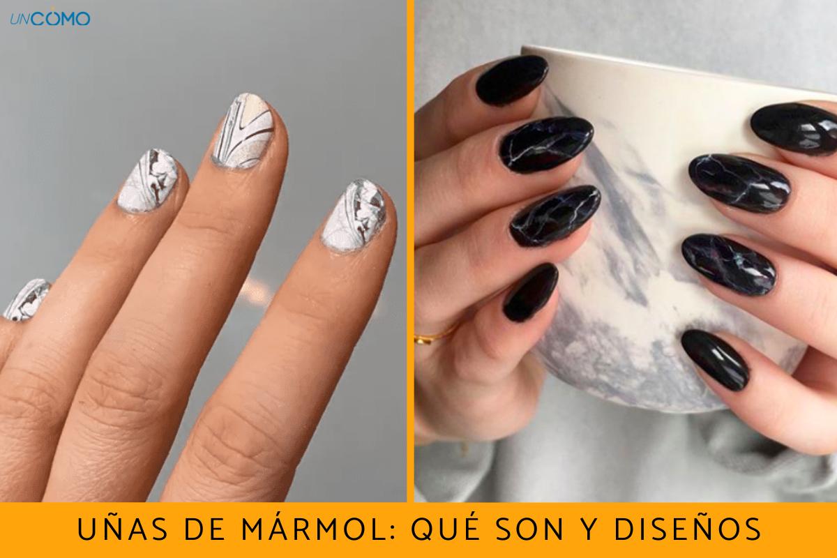 Uñas de mármol: qué son y diseños - ¡Descubre las marble nails: una ...