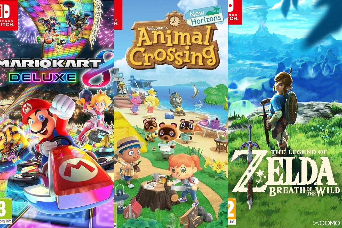 Los 10 mejores juegos de Nintendo Switch: lista de los más vendidos