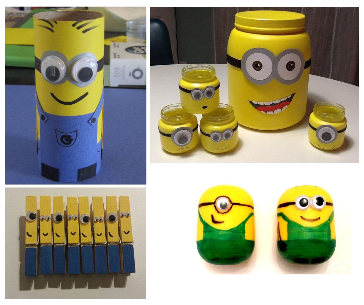 Minions Hechos Con Botellas De Coca Cola