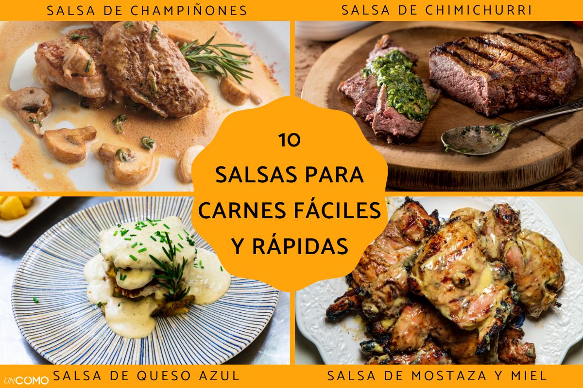 Las 10 mejores salsas para carnes fáciles y rápidas de preparar - ¡No ...