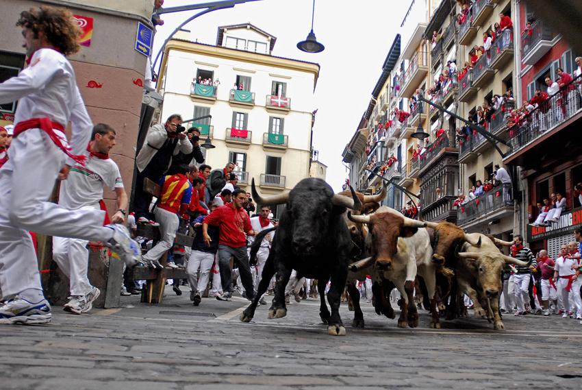 Cómo se celebran los sanfermines en Pamplona