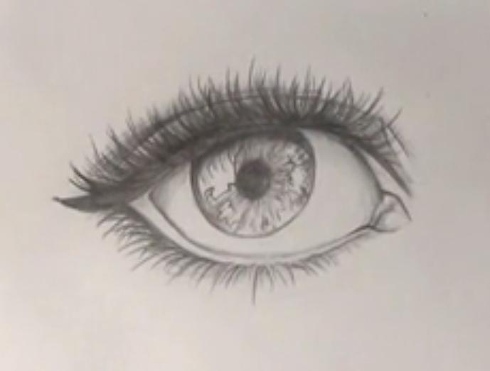 Cómo dibujar un ojo realista