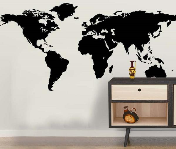 Cómo decorar una pared con VINILOS DECORATIVOS - Ideas