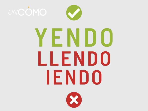 ¿Cómo se escribe YENDO o LLENDO?