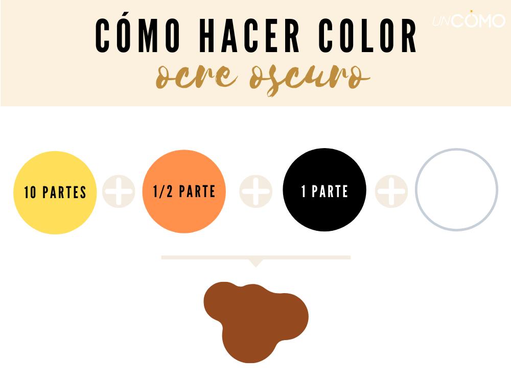 ¿Cómo hacer COLOR OCRE? - ¡Diferentes tonalidades paso a paso!