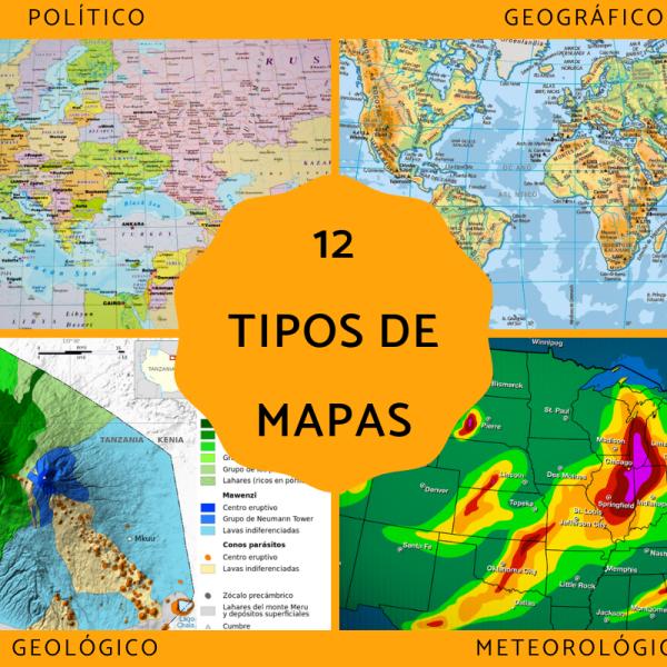 Hoja De Trabajo Sobre Tipos De Mapas