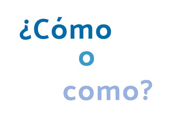 Cómo o como, ¿cuál es la diferencia? - ¡Aclarado!