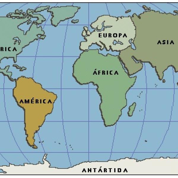 Los 5 Continentes Un Nuevo Mapa Del Continente Americano