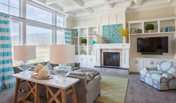 Cómo combinar el color azul turquesa en decoración