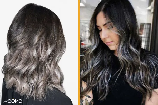 Balayage Cabello Negro Mechas Rubias En Pelo Oscuro: Paso A Paso