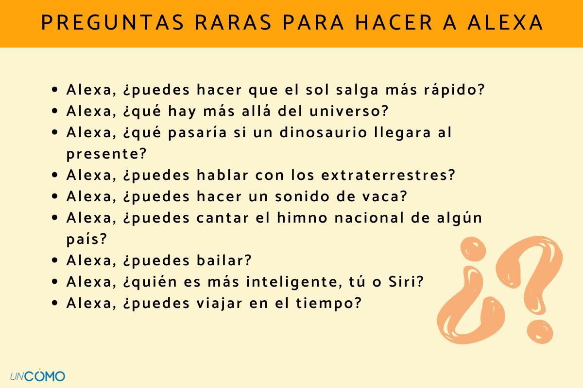 65 preguntas para hacer a Alexa: ideas graciosas, de miedo y más
