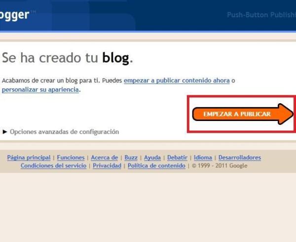 Cómo crear un blog con Blogger - 5 pasos
