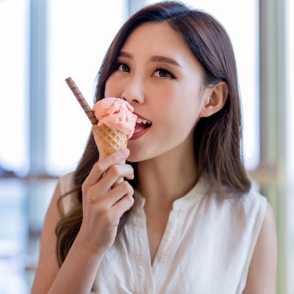 el helado es bueno para la gripe