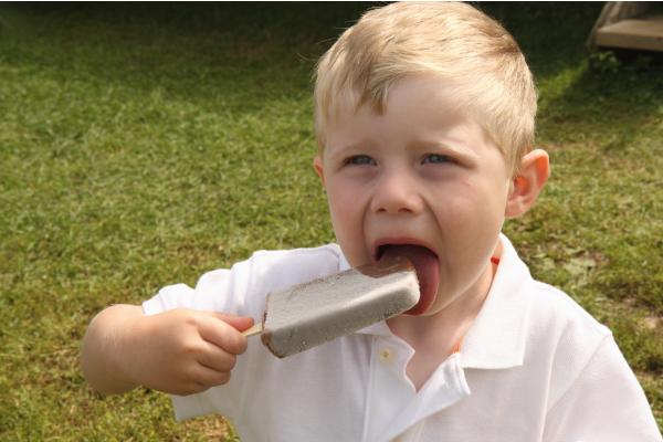 el helado es bueno para la gripe