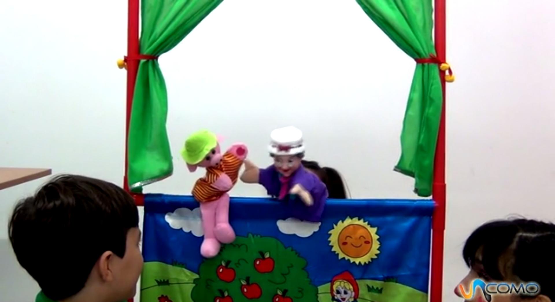 Cómo contar el cuento de La Caperucita Roja con títeres