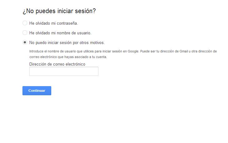 Cómo recuperar una cuenta de correo electrónico Gmail