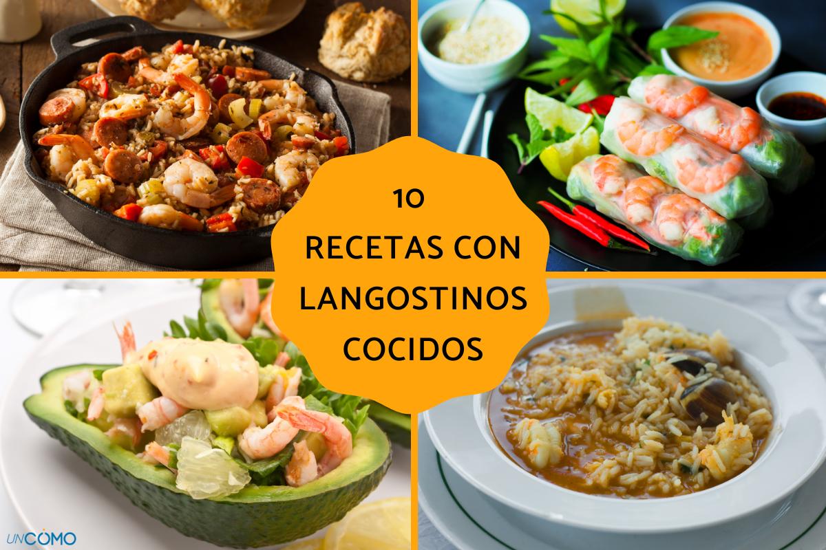 10 recetas con langostinos cocidos fáciles de hacer y disfrutar