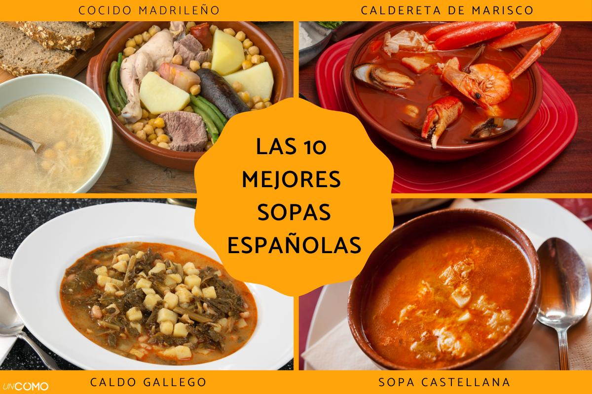 Las 10 mejores sopas españolas para cuando hace frío