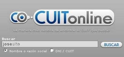 Cómo imprimir la constancia de CUIT (AFIP)