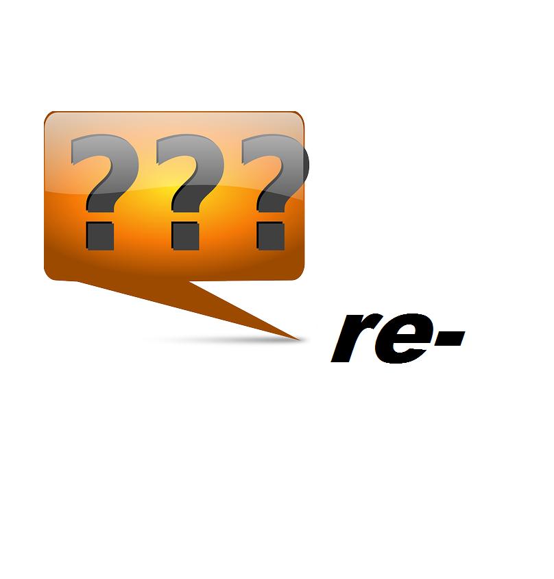 Cómo se usa el prefijo re