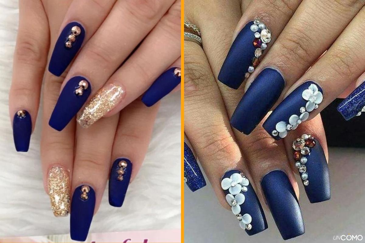 10 diseños de uñas azules: inspírate para elegir tu manicura