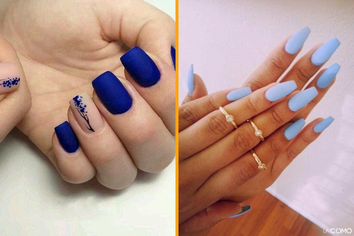 10 diseños de uñas azules: inspírate para elegir tu manicura