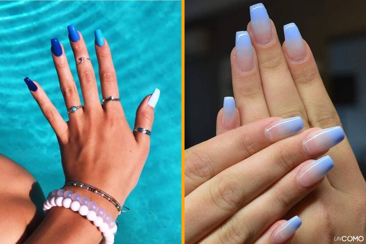 10 diseños de uñas azules: inspírate para elegir tu manicura