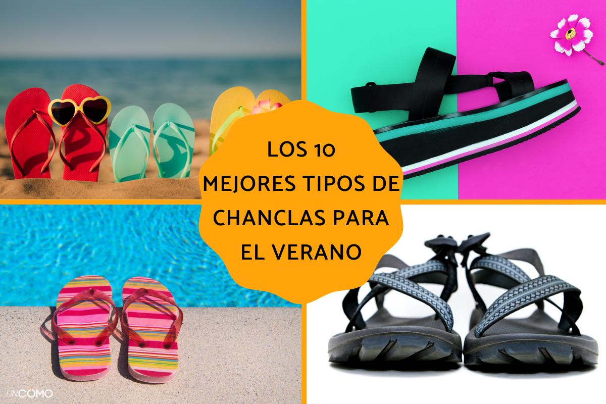 Guía con los 10 distintos tipos de chanclas para este verano