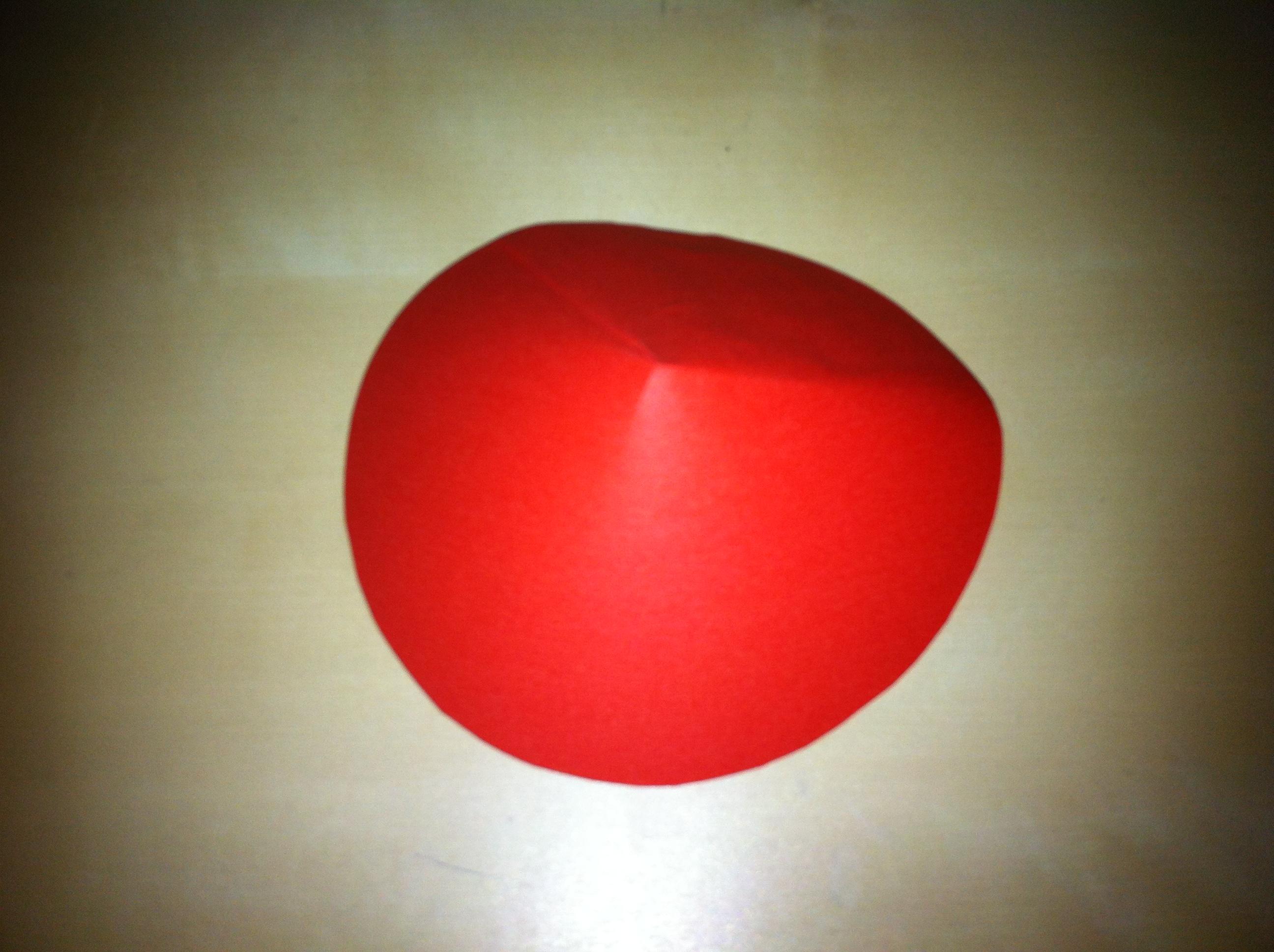 Cómo hacer una seta con un rollo de papel higiénico