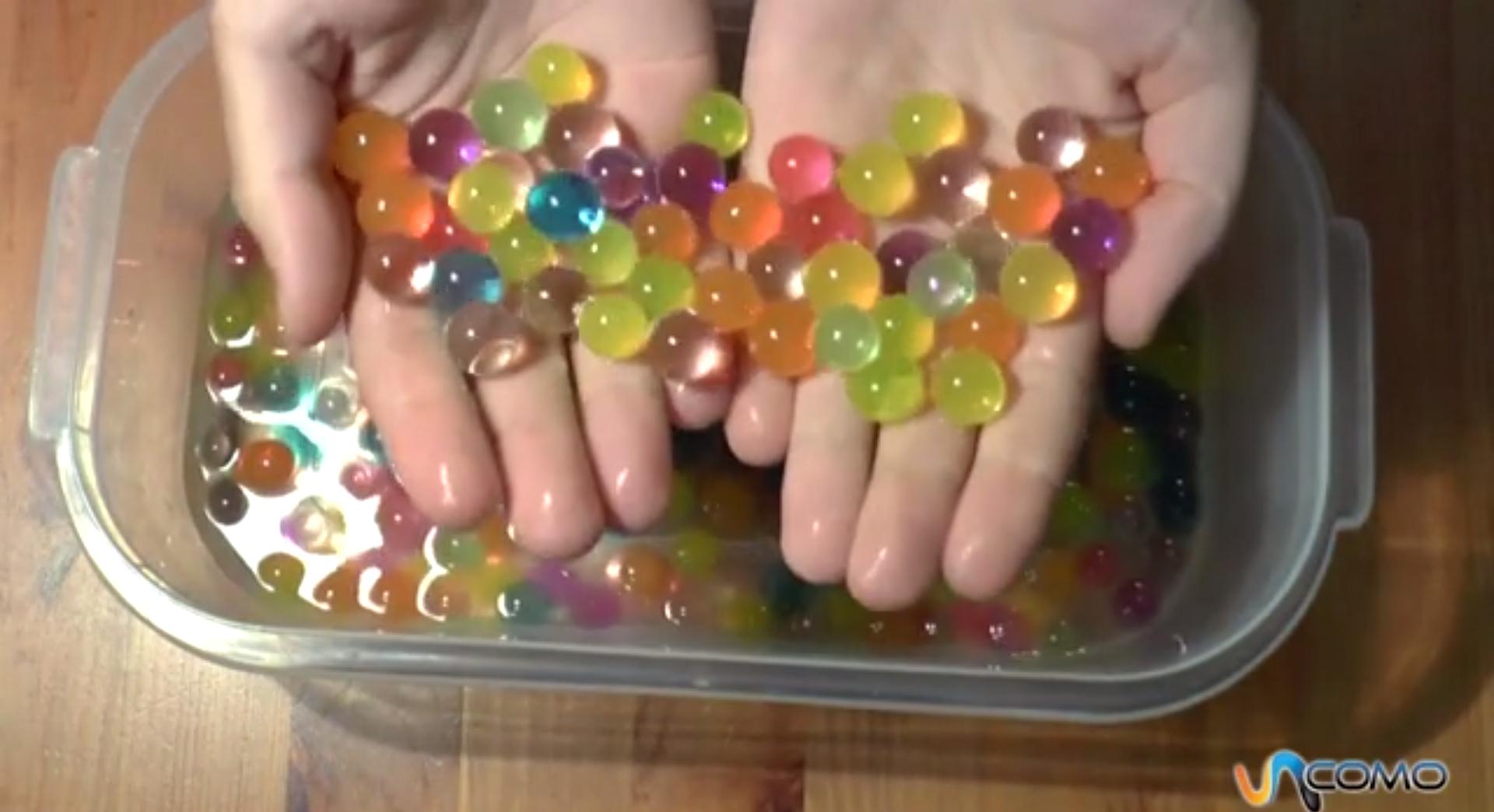 Cómo son las bolas de gel