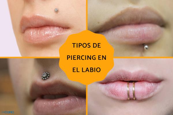 7 Tipos de piercing en el labio - Modelos únicos y elegantes